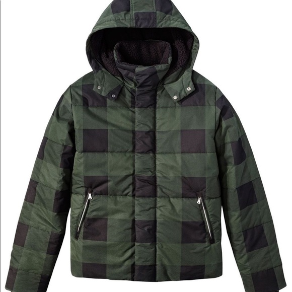 Adam Lippes For Target | Jackets & Coats | Puffer Jacket Green Black ...